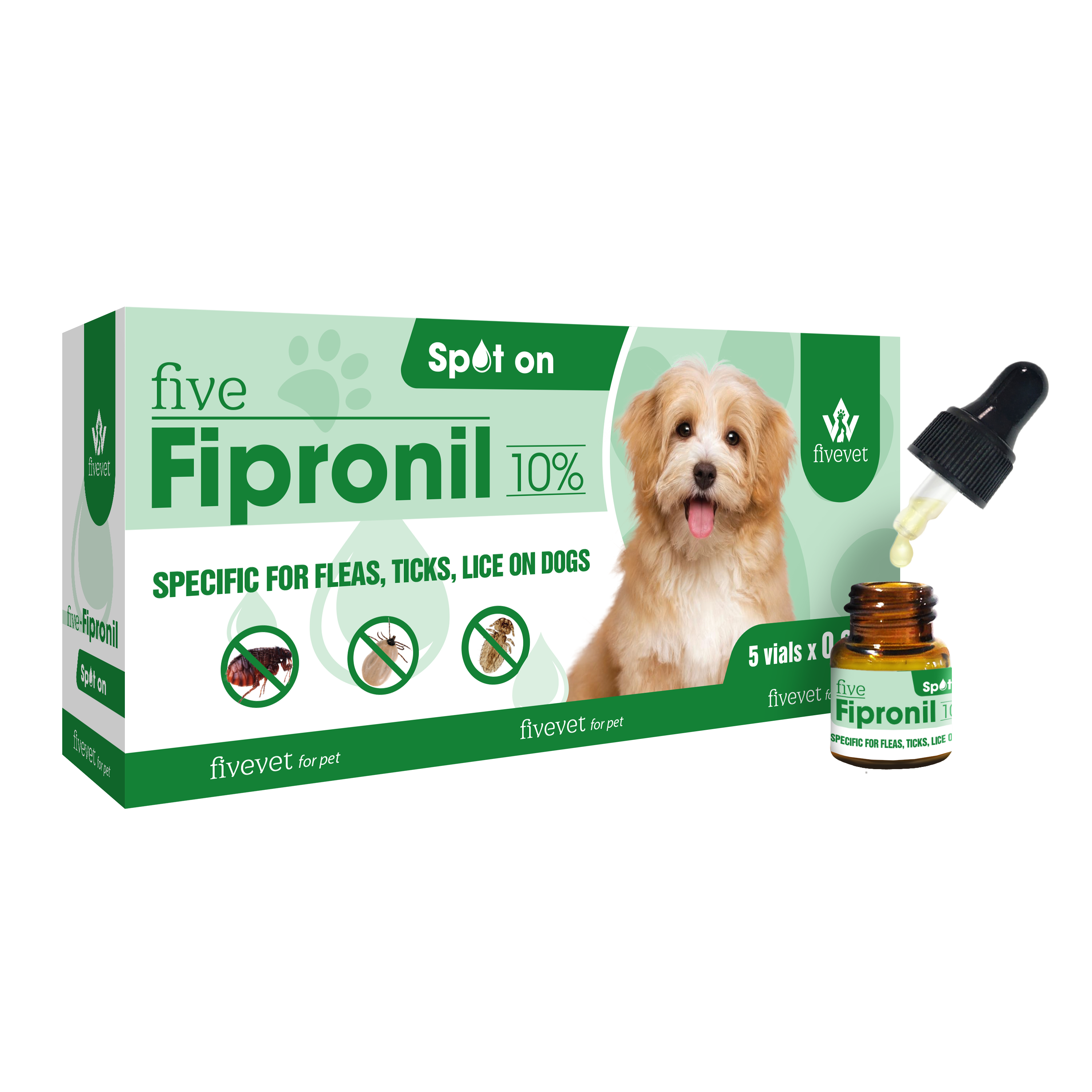 Fivevet - Central Veterinary Medicine JSC No.5 • Five-Fipronil spot on ...